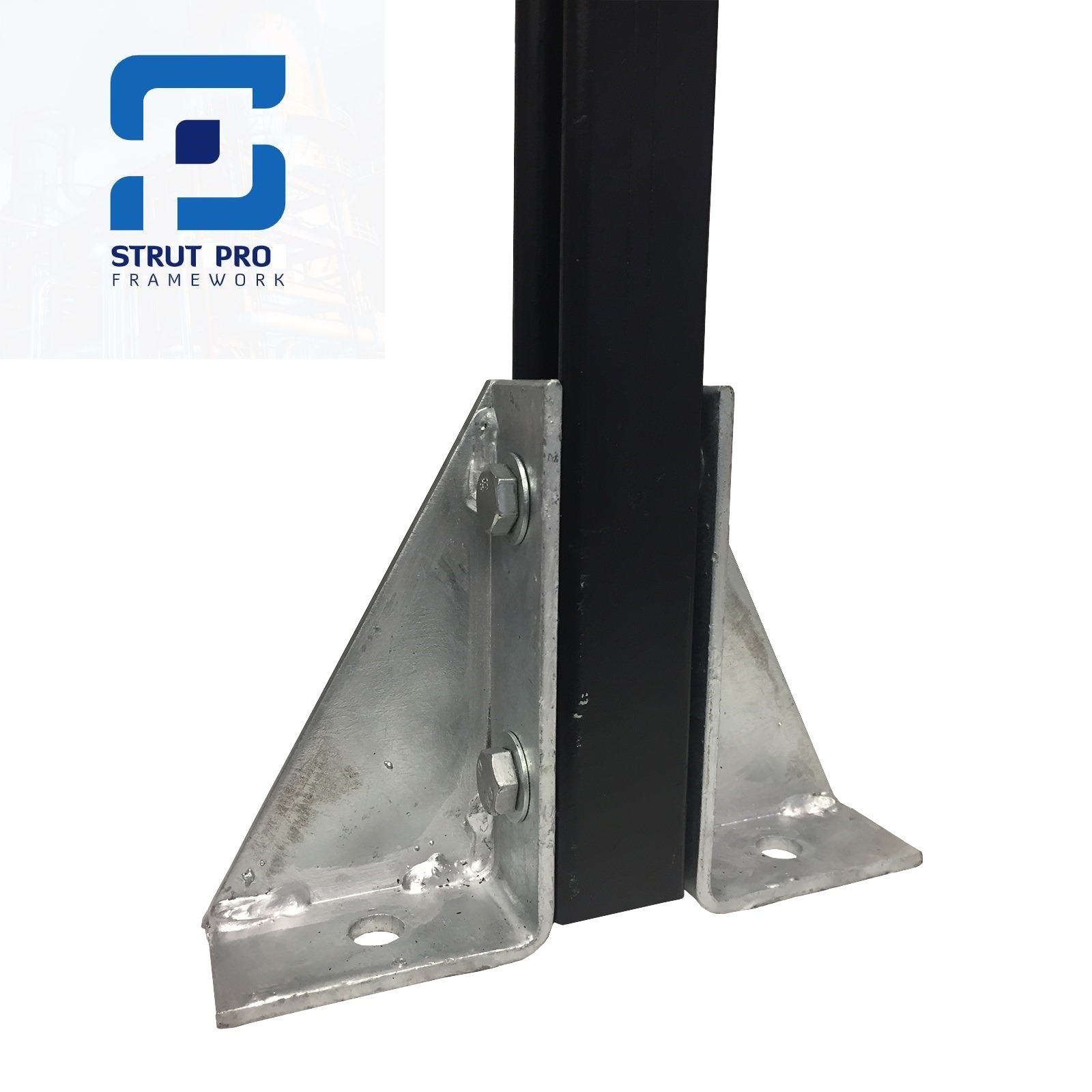 Single Gusset Base Plate - Direct Channel