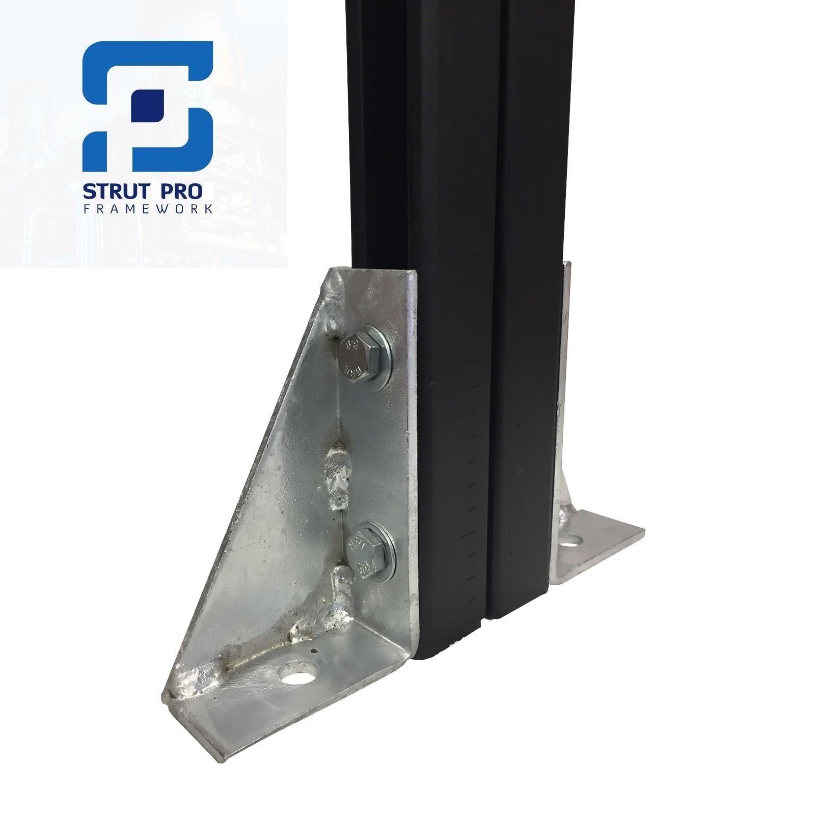 Double Gusset Base Plate - Direct Channel