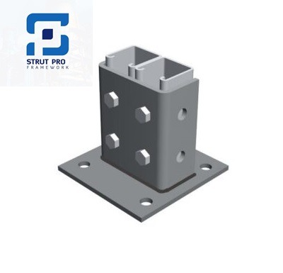XL Double Channel Base Plate - Direct Channel