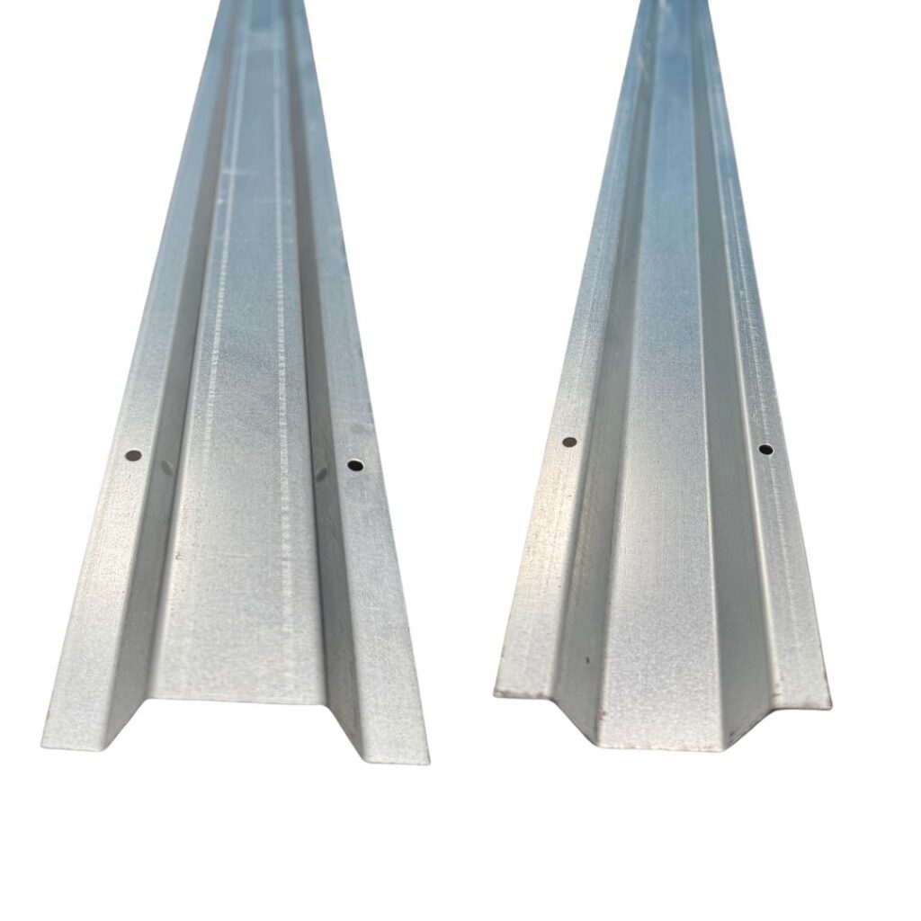 25mm Galvanised Cable Protector – 2 Metre | Steel Sheathing