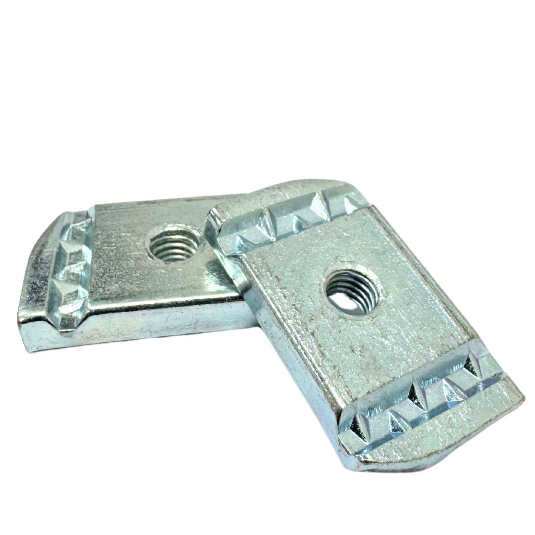 M6 Plain Channel Nuts – Box of 100 | BZP | Zebs