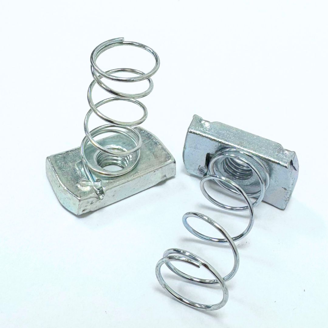 M10 Long Spring Channel Nuts | Box of 100 | BZP