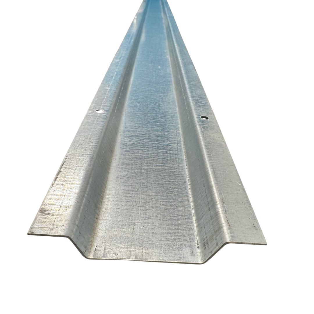 16mm Galvanised Cable Protector – Steel Wall Guard | 2m