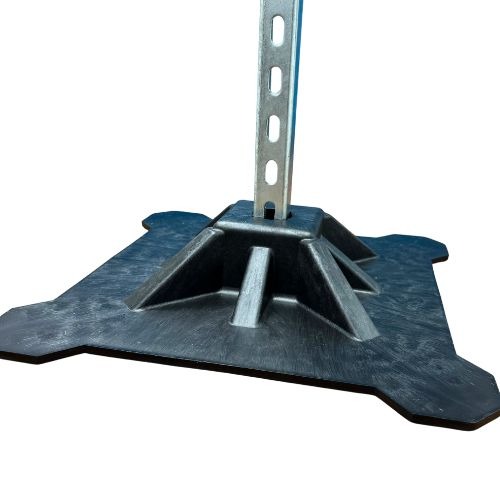 500mm Strut Pro Plastic Foot – Anti-Vibration Roof Support