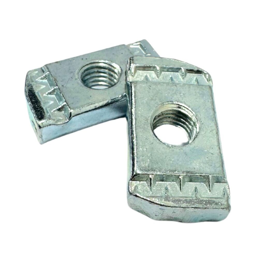M10 Plain Channel Nuts | Bright Zinc Plated | Box of 100