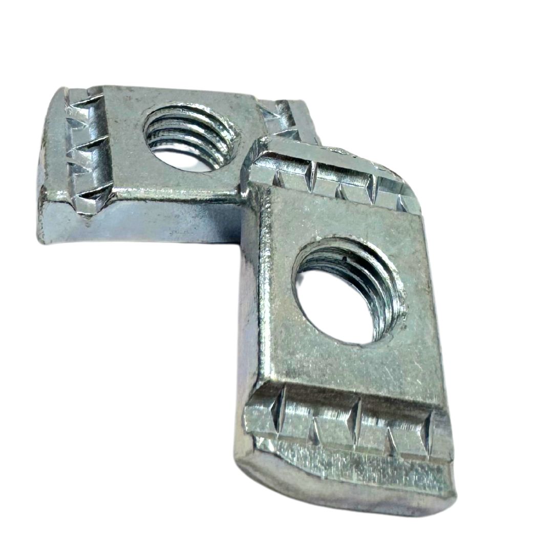 M12 Plain Channel Nuts | Bright Zinc Plated | Box of 100