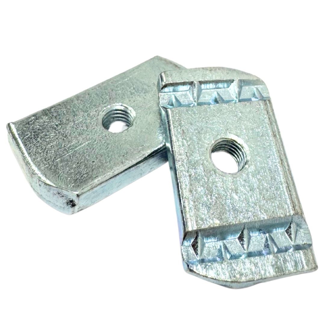 M6 Plain Channel Nuts – Box of 100 | BZP | Zebs