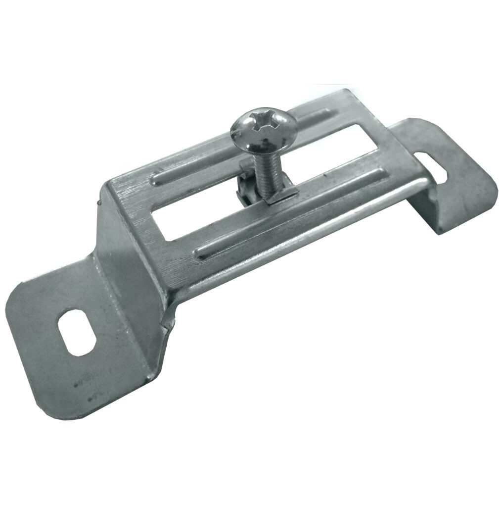 100mm Stand Off Bracket – BZP with Slide Nut | Heavy Duty