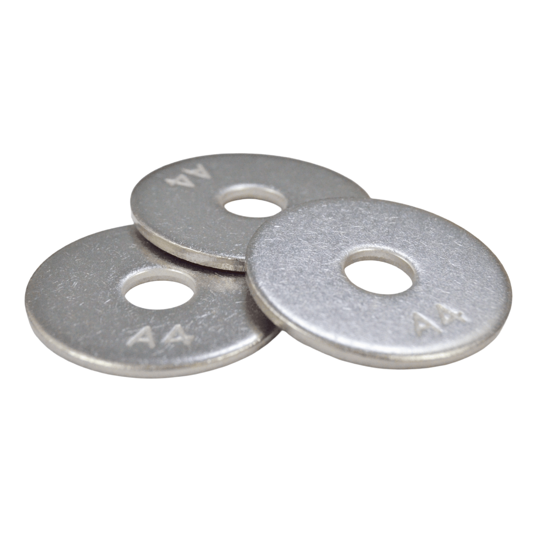 M6 Stainless Penny Washers A4 | 25mm OD | Pack of 100