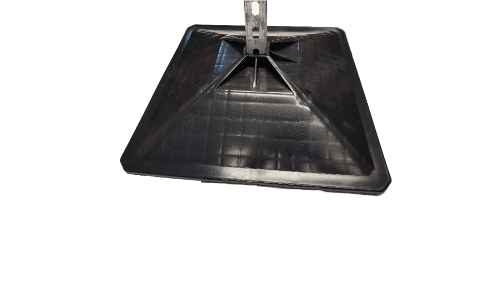 500mm Strut Pro Plastic Foot – Anti-Vibration Roof Support