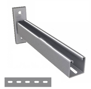 750mm Slotted Cantilever Arm – HDG Steel | P2663 / 300