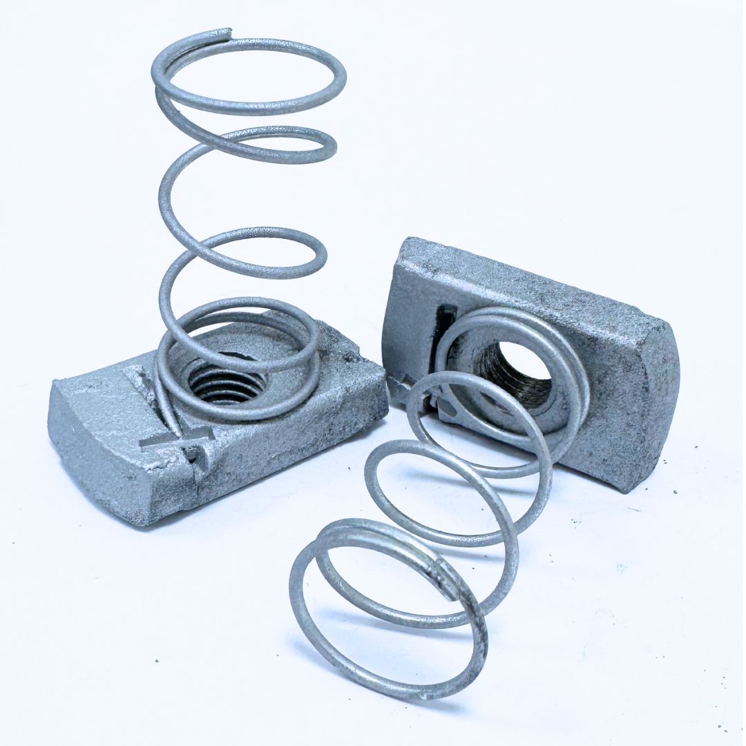 M10 Long Spring Channel Nuts | HDG | Box of 100