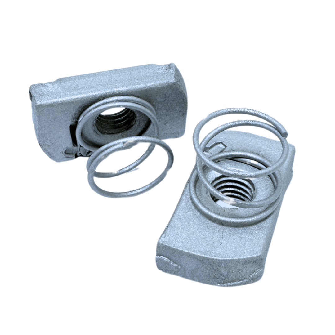 M10 Short Spring Channel Nuts | HDG | Box of 100 | 21mm Fit