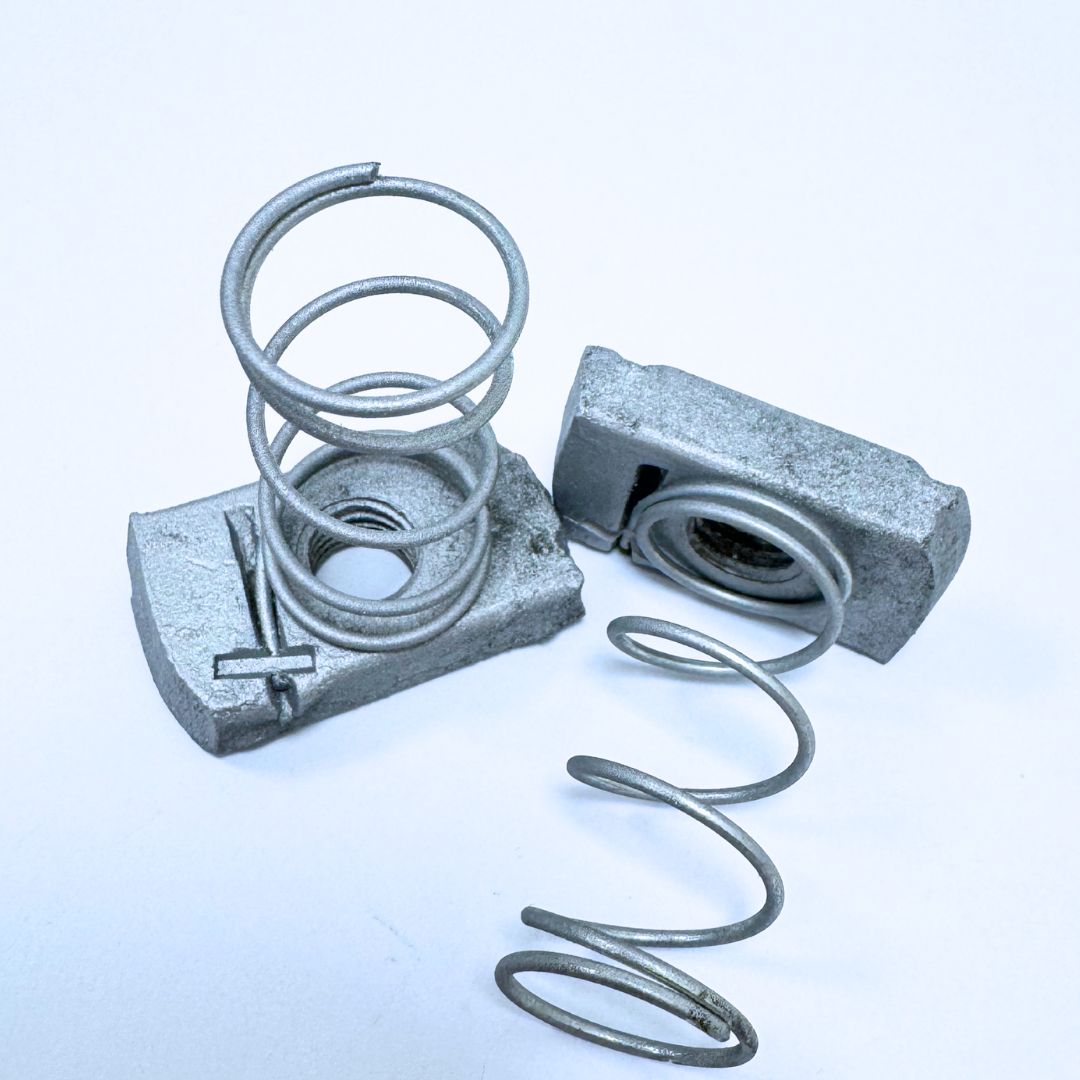 M10 Long Spring Channel Nuts | HDG | Box of 100